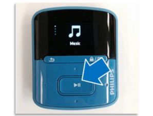 How to get started using my Philips MP3 player?