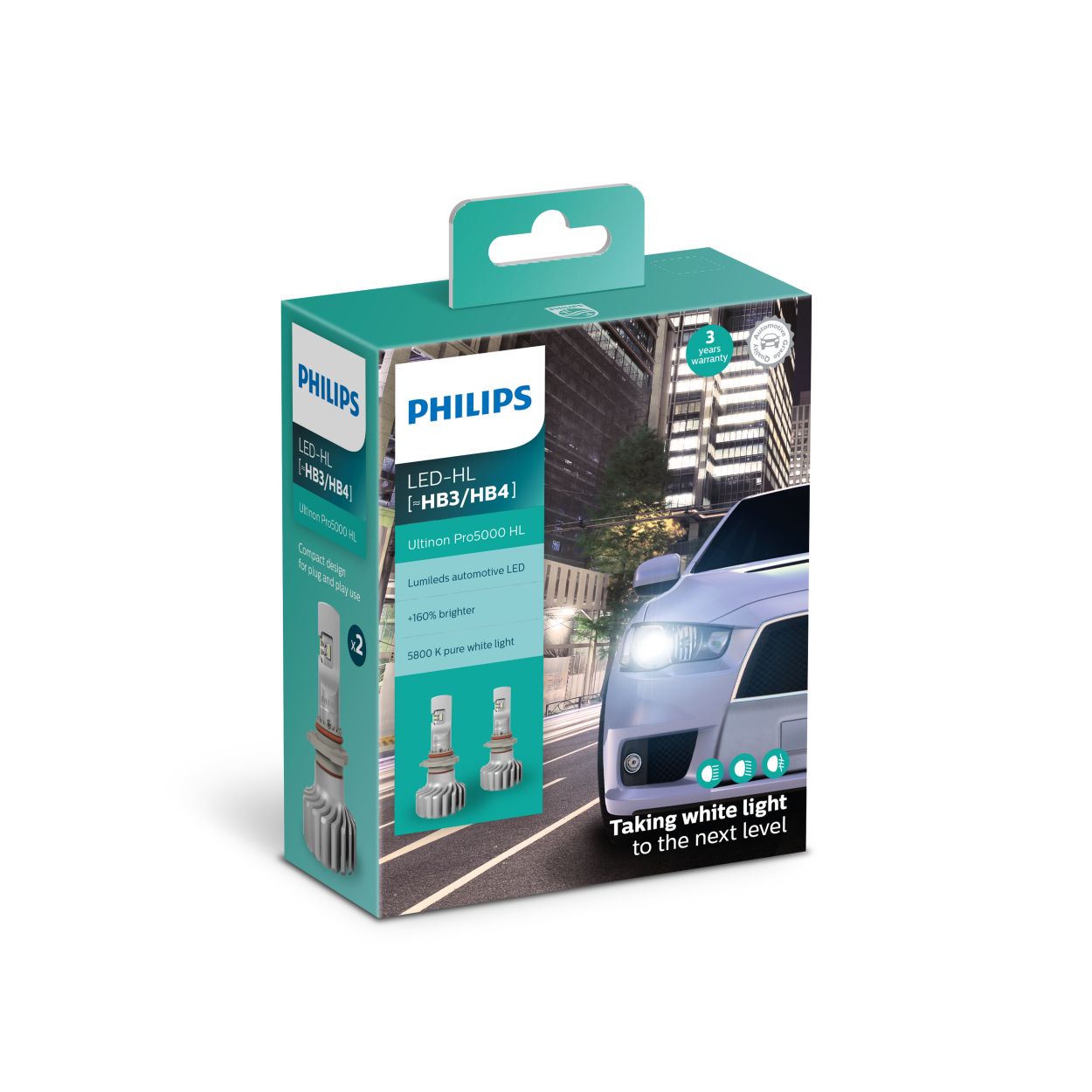 Ultinon Pro5000 HL Car headlight bulb 11005U50CWX2/20 | Philips