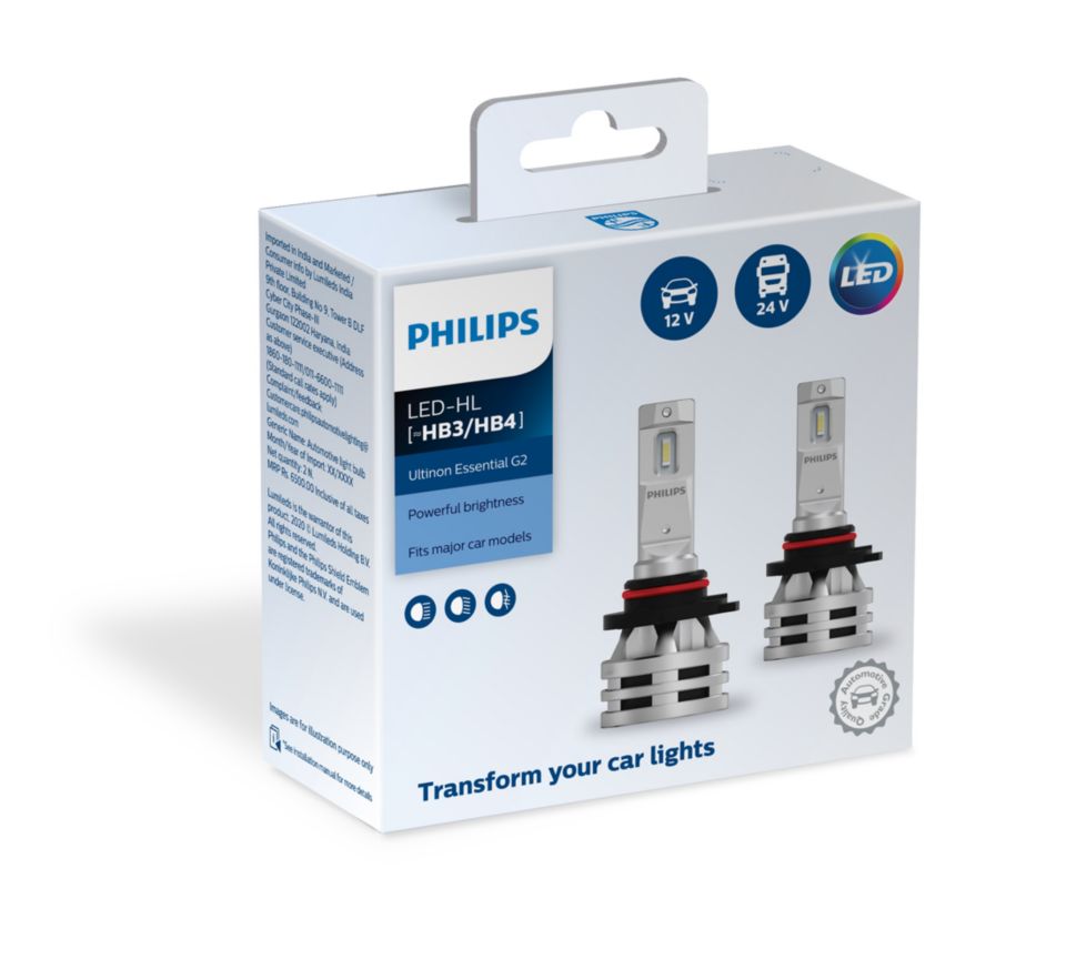 Ultinon Essential LED Headlight bulb 11005UE2X2 | Philips