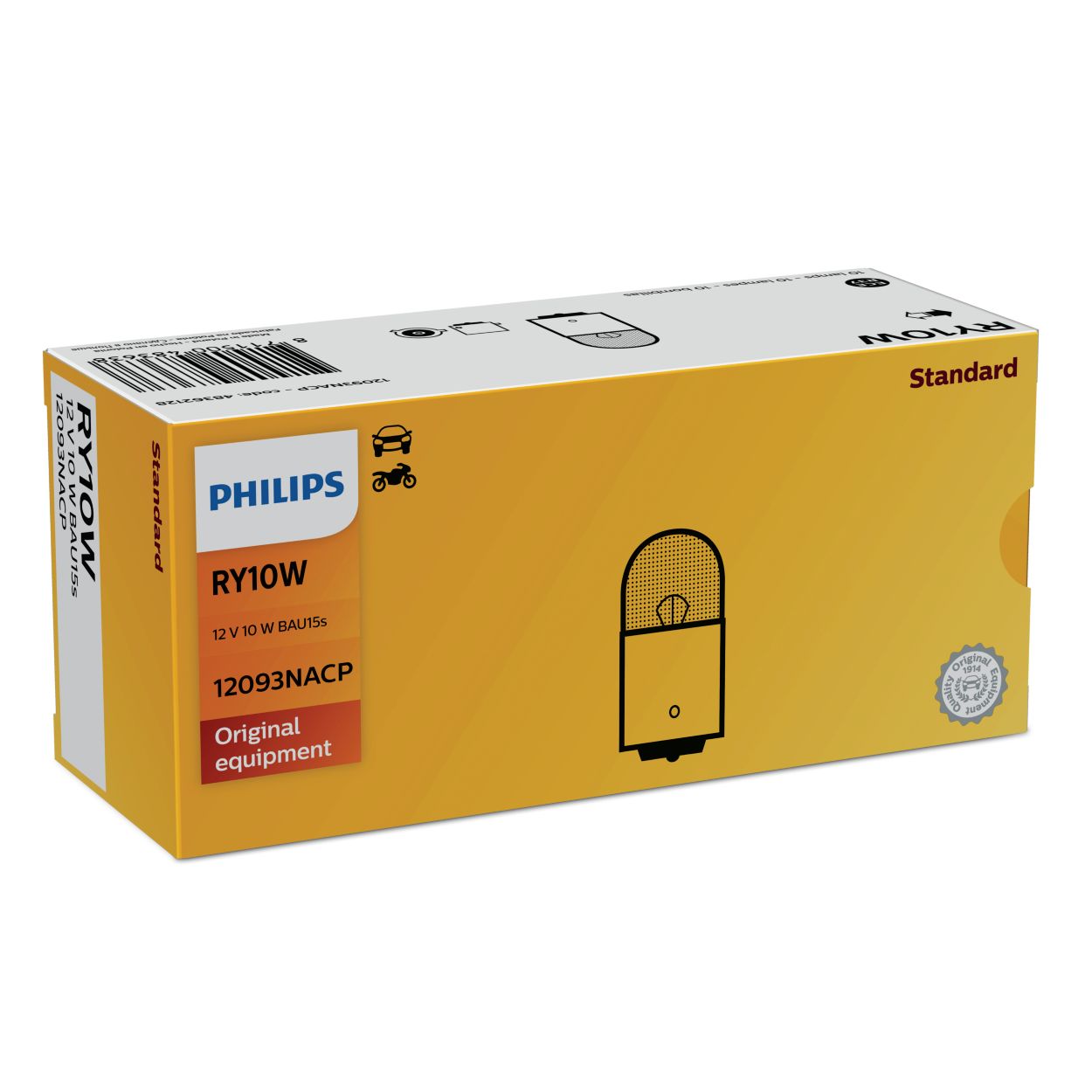 Vision Standard-Signal- und -Innenbeleuchtung 12093NACP | Philips
