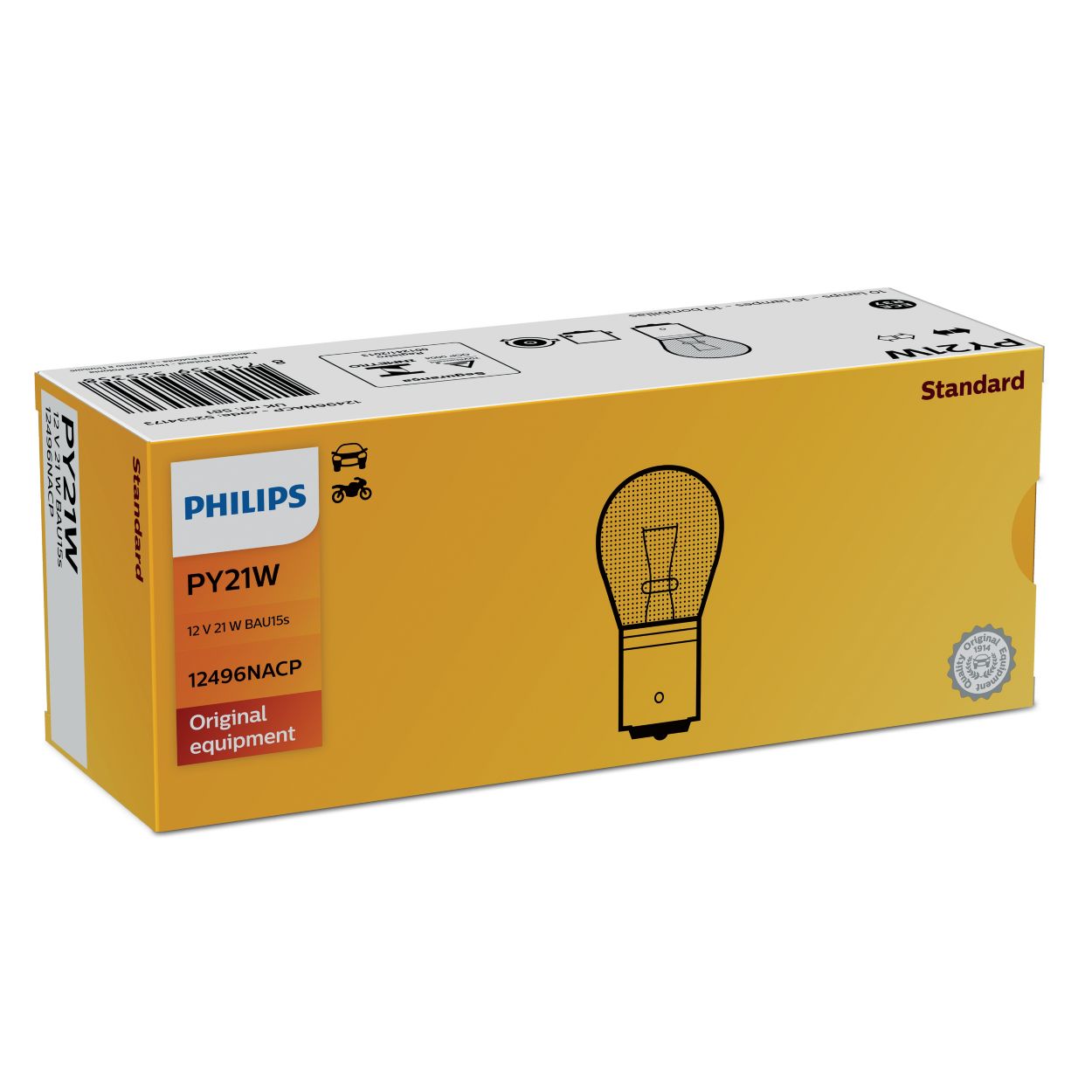 Vision Standard-Signal- und -Innenbeleuchtung 12496NACP | Philips