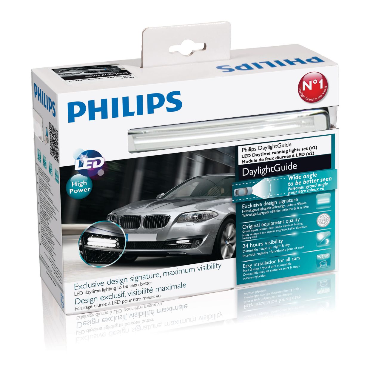 DayLightGuide LED-Tagfahrlicht 12825WLEDX1 | Philips