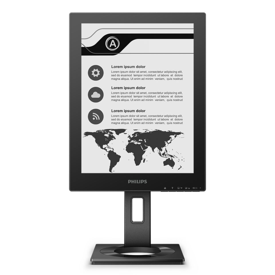 Business Monitor Electronic paper display 13B1K3300/94 | Philips