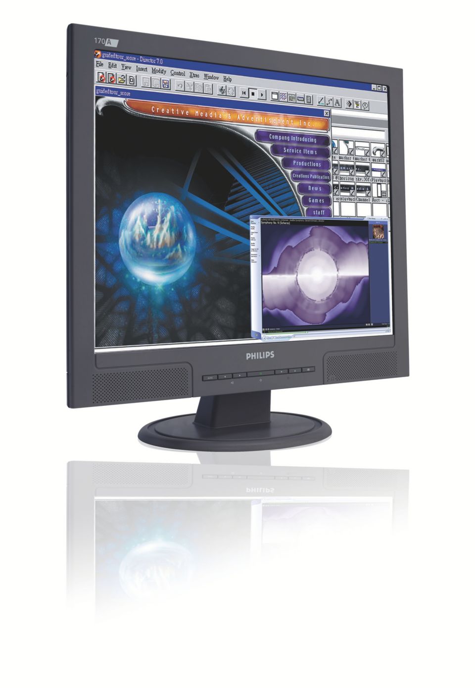 LCD monitor 170A7FB/00 | Philips