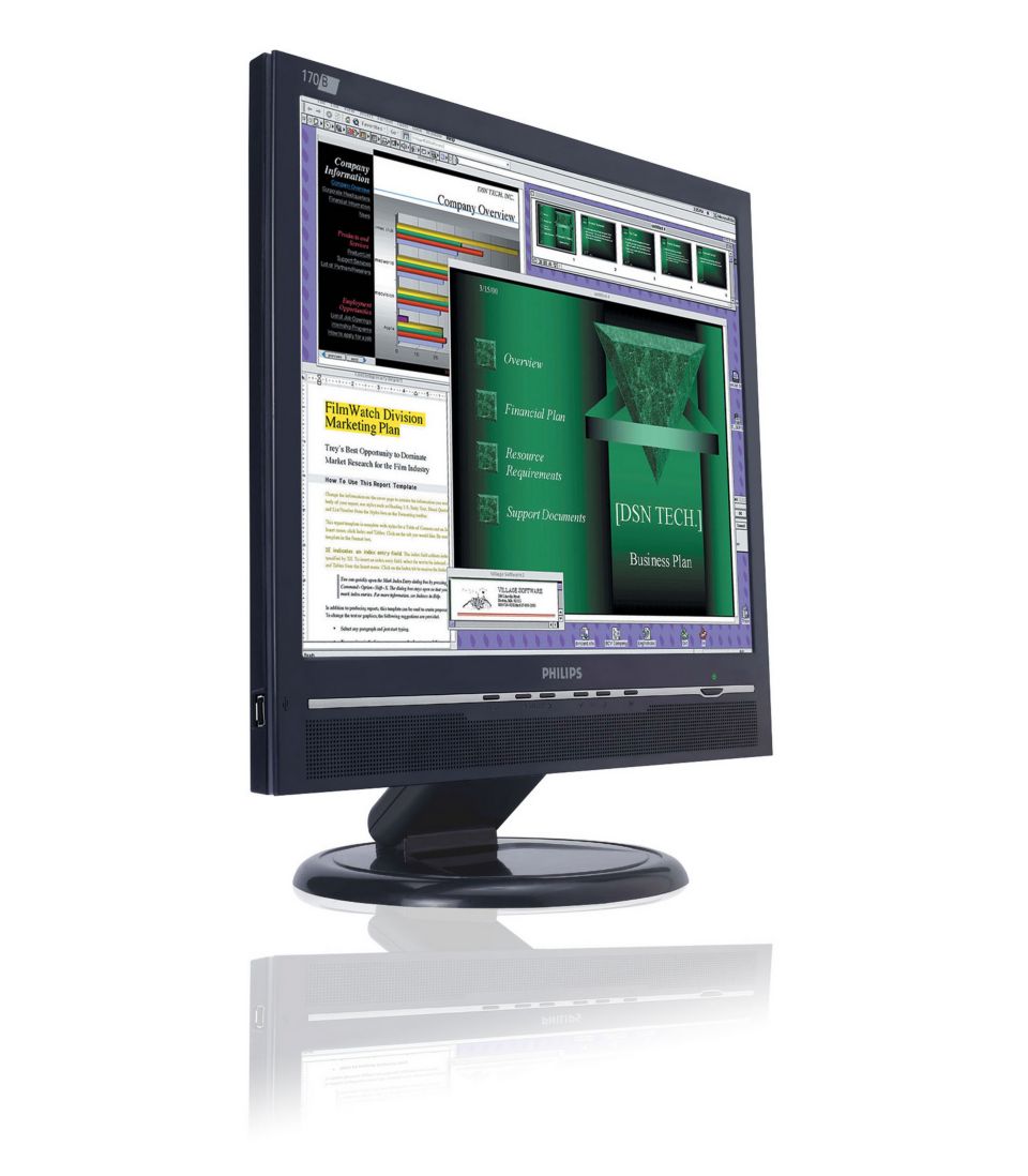 LCD monitor 170B6CB/75 | Philips
