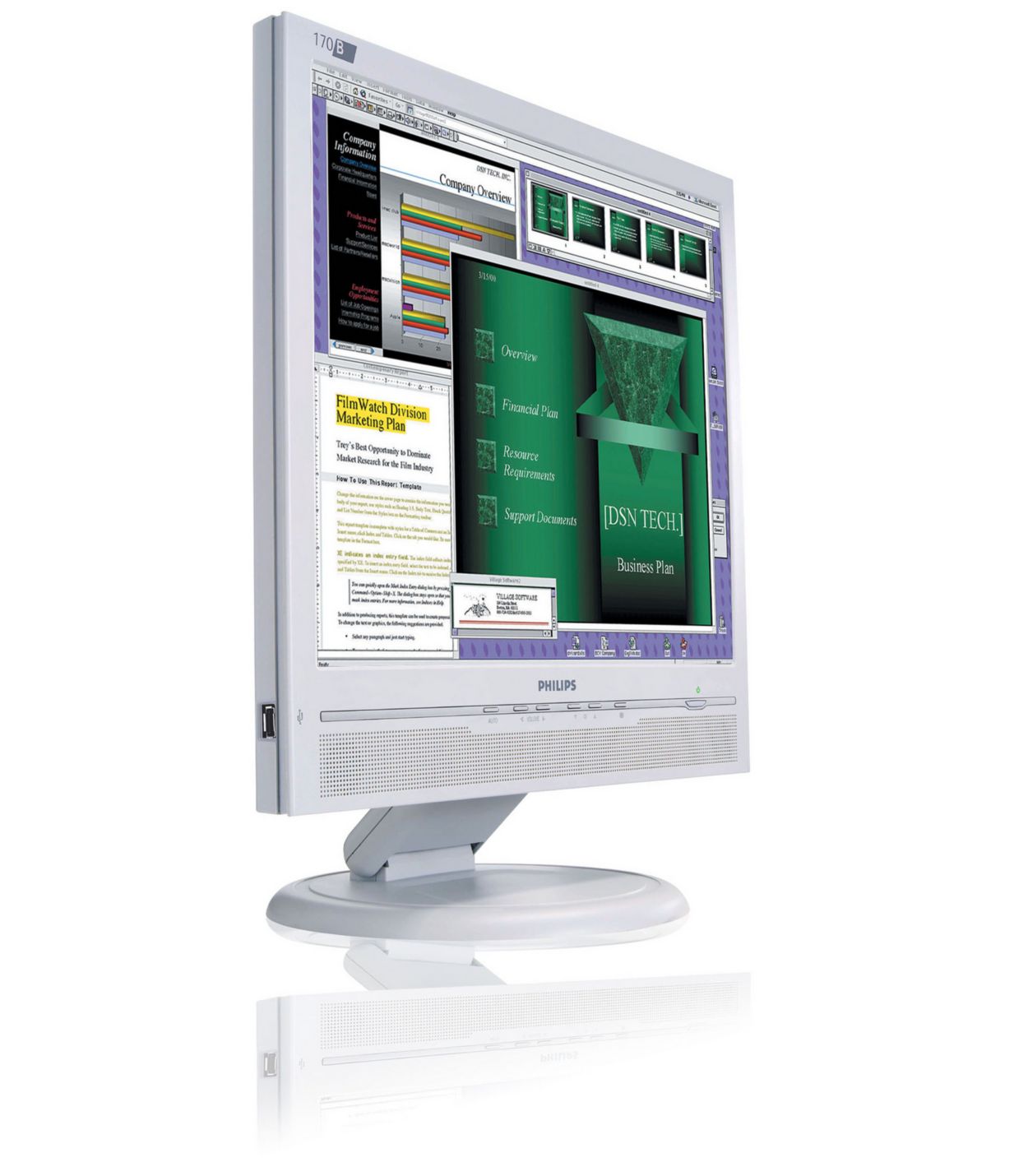 Moniteur LCD 170B6CG/00 | Philips