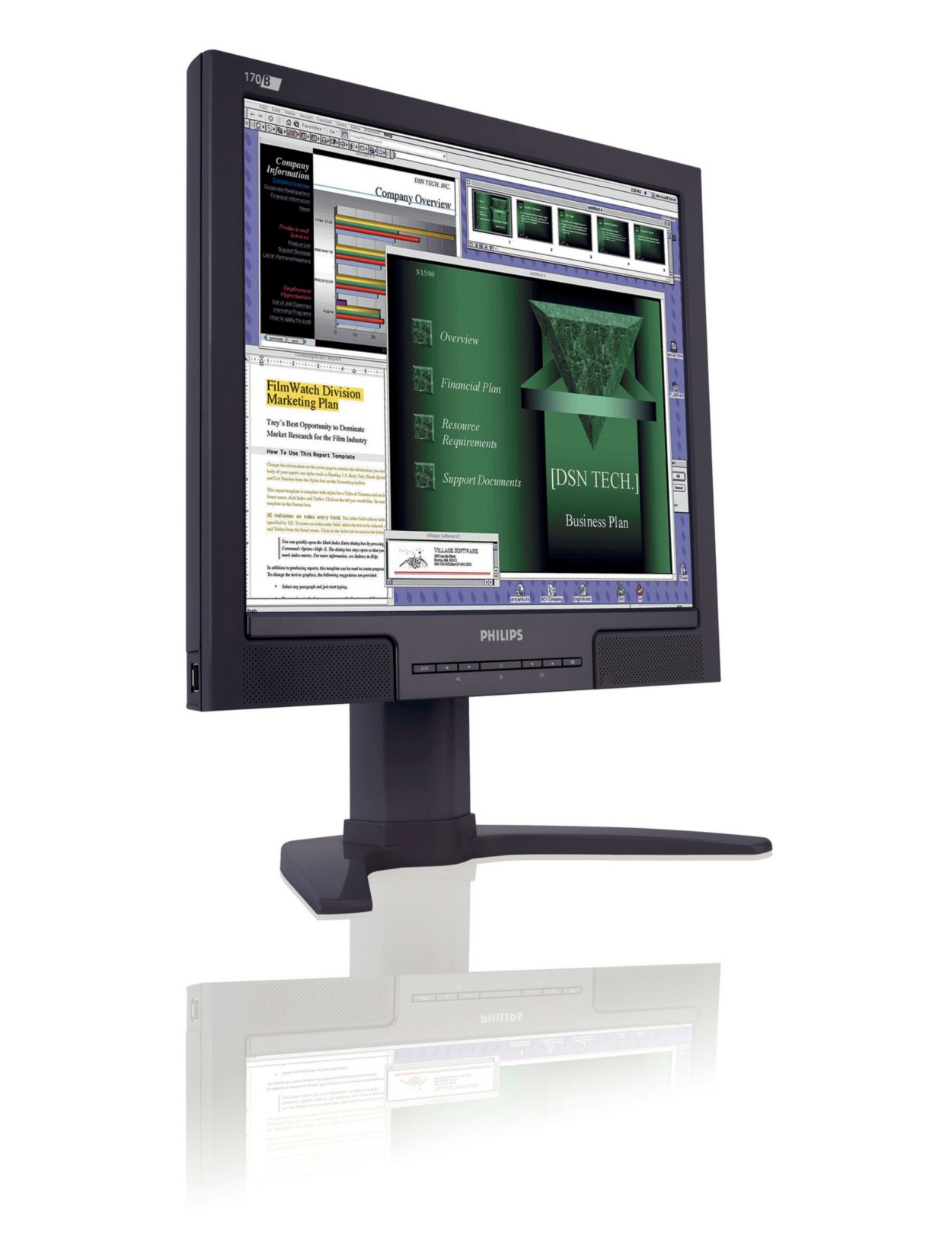 LCD monitor 170B7CB/75 | Philips