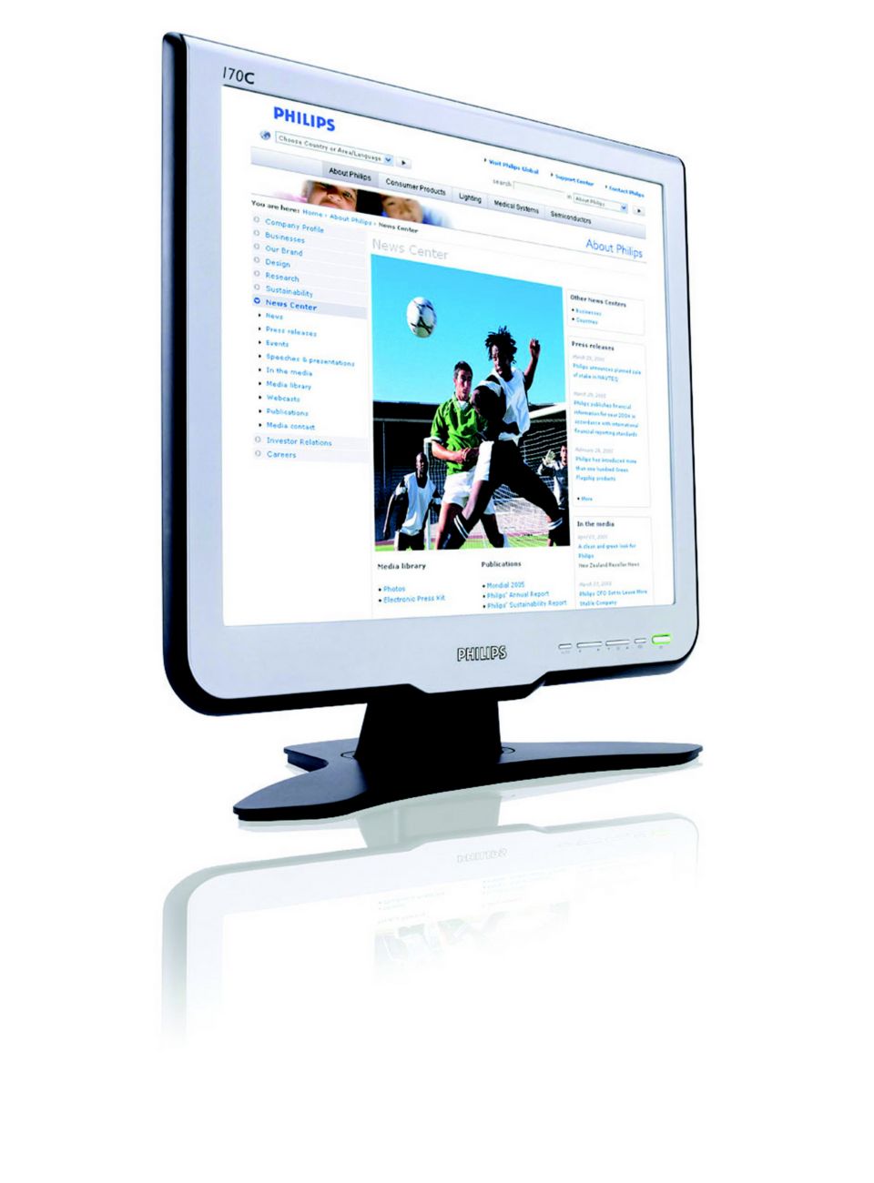 Monitor LCD 170C6FS/78 | Philips