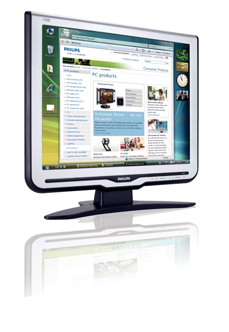 Moniteur LCD 170C8FS/00 | Philips