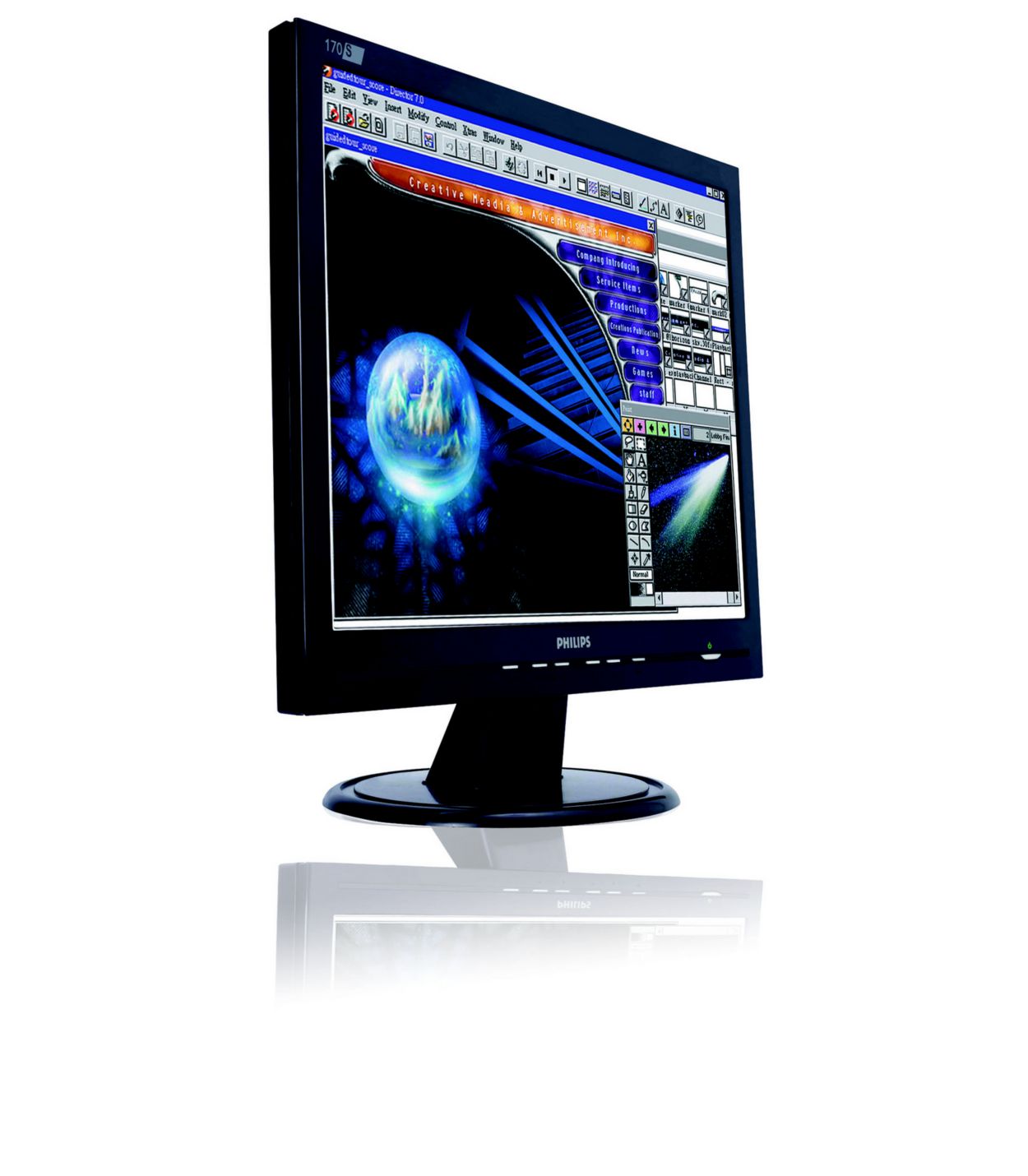 LCD monitor 170S5FB/27 | Philips