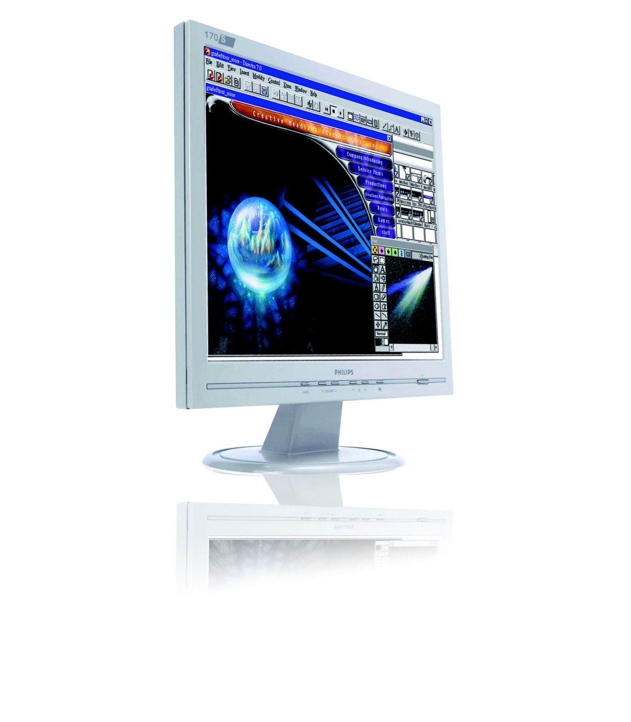 LCD monitor 170S5FG/27 | Philips