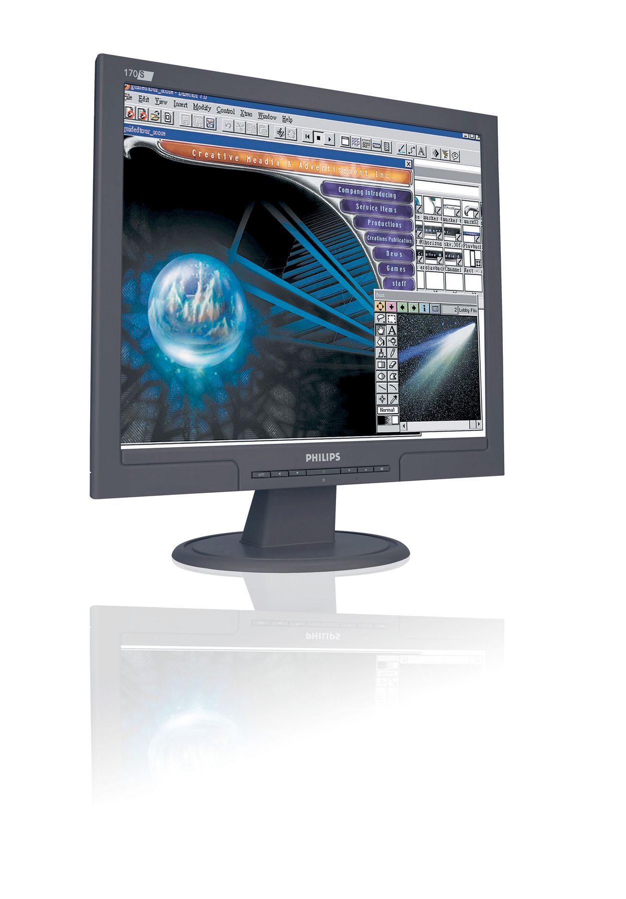 LCD monitor 170S7FB/00 | Philips