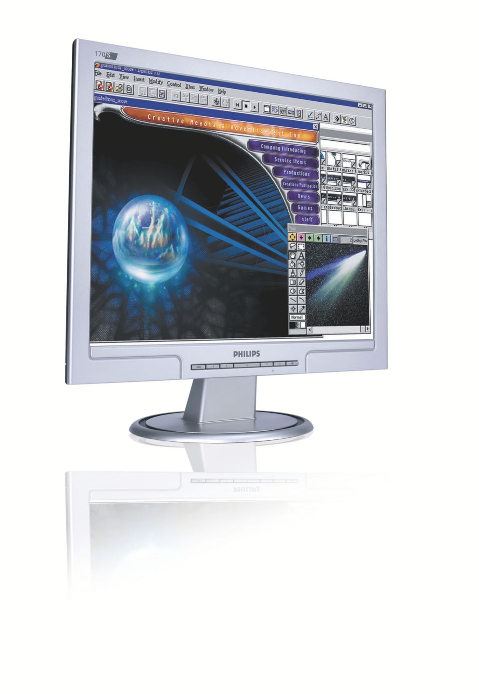 LCD monitor 170S7FS/00 | Philips