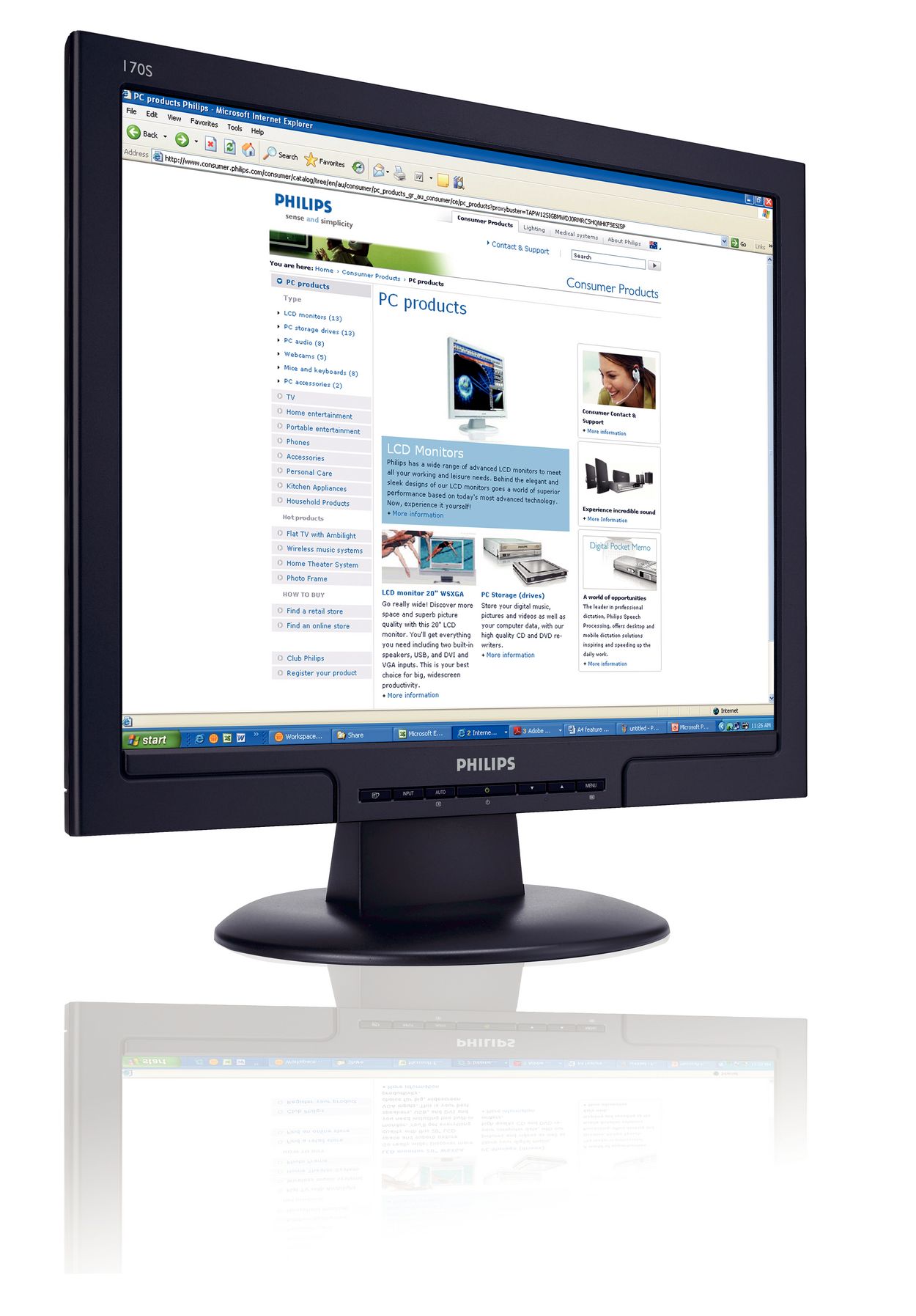 LCD monitor 170S8FB/00 | Philips