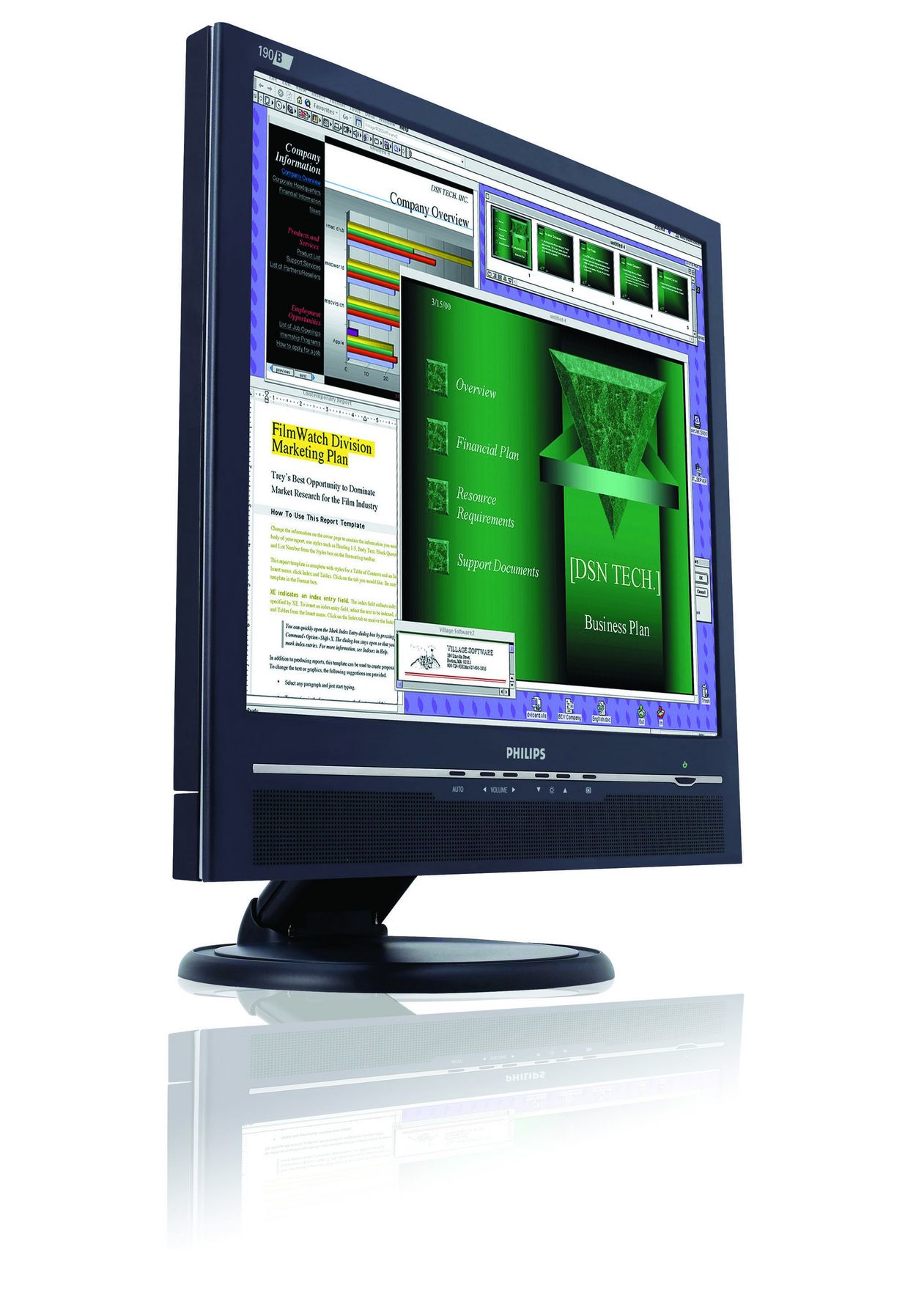 LCD monitor 190B5CB/27 | Philips
