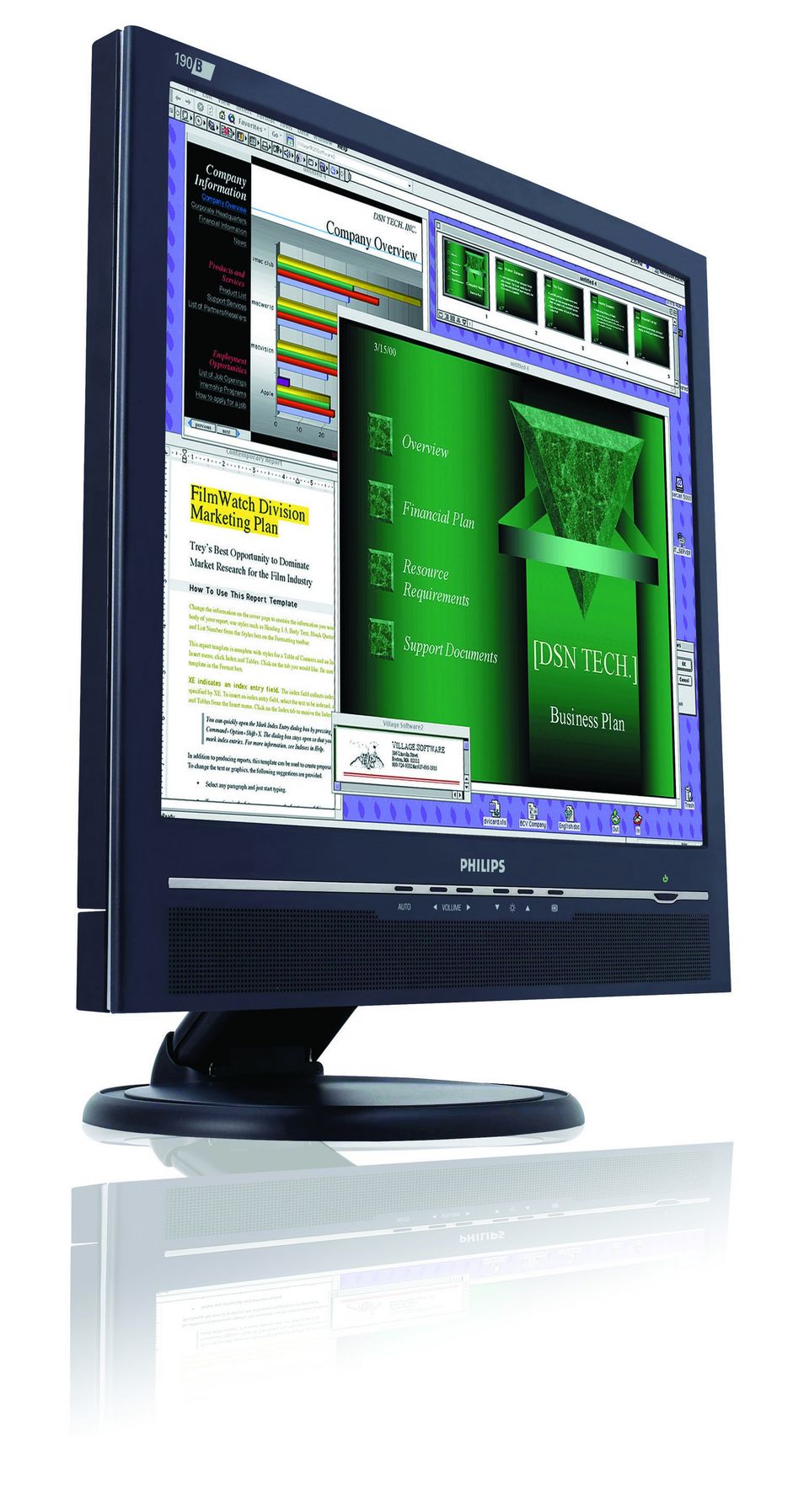 LCD monitor 190B5CB/27 | Philips