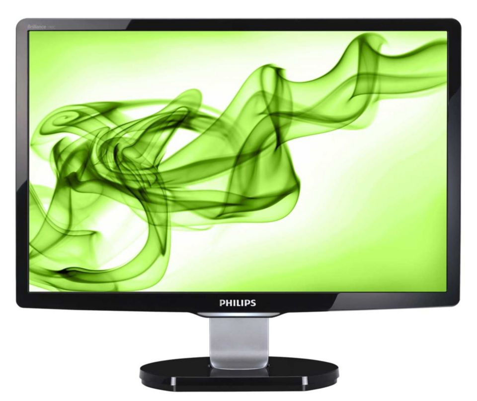 LCD-monitor met USB, 2 ms 190C1SB/00 | Philips