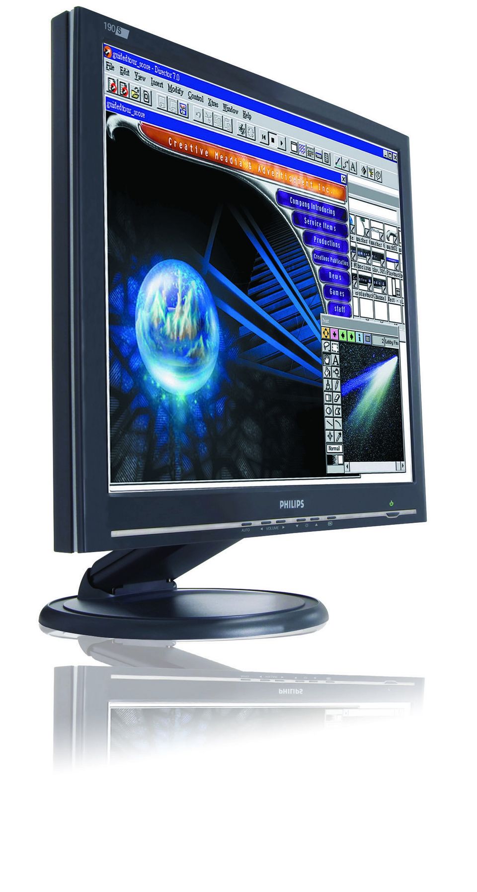 LCD monitor 190S5CB/00 | Philips