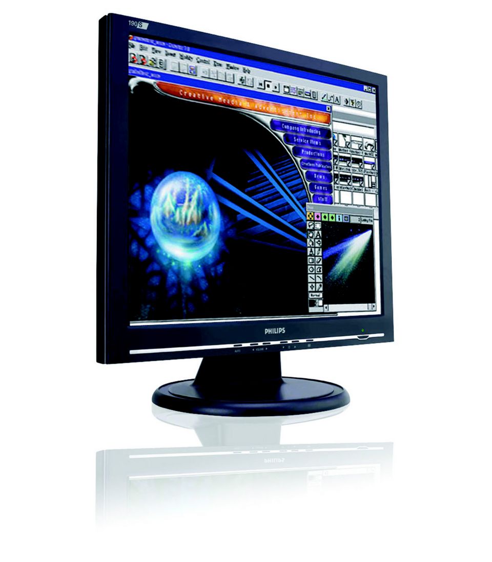 LCD monitor 190S5FB/27 | Philips