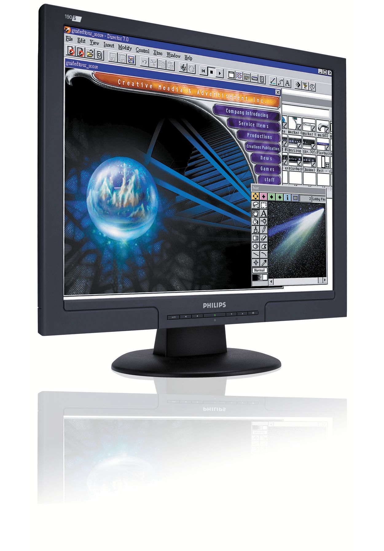 LCD monitor 190S7FB/00 | Philips