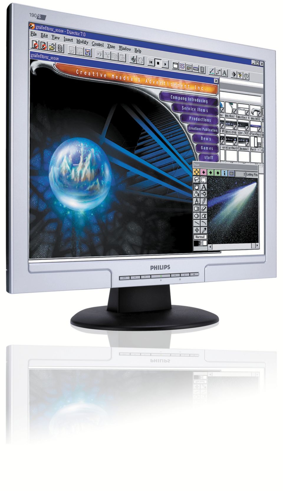 LCD monitor 190S7FS/27 | Philips