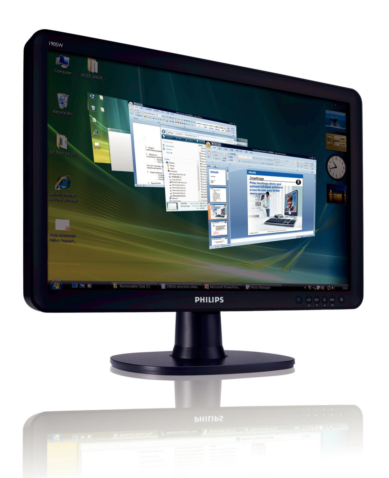 LCD widescreen monitor 190SW8FB/69 | Philips