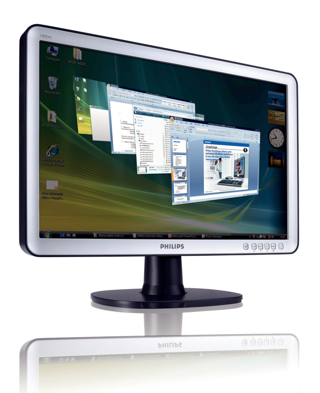 Monitor panorâmico LCD 190SW8FS/00 | Philips