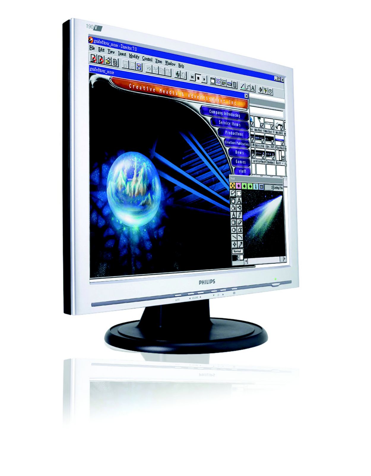 LCD monitor 190V6FB/27 | Philips