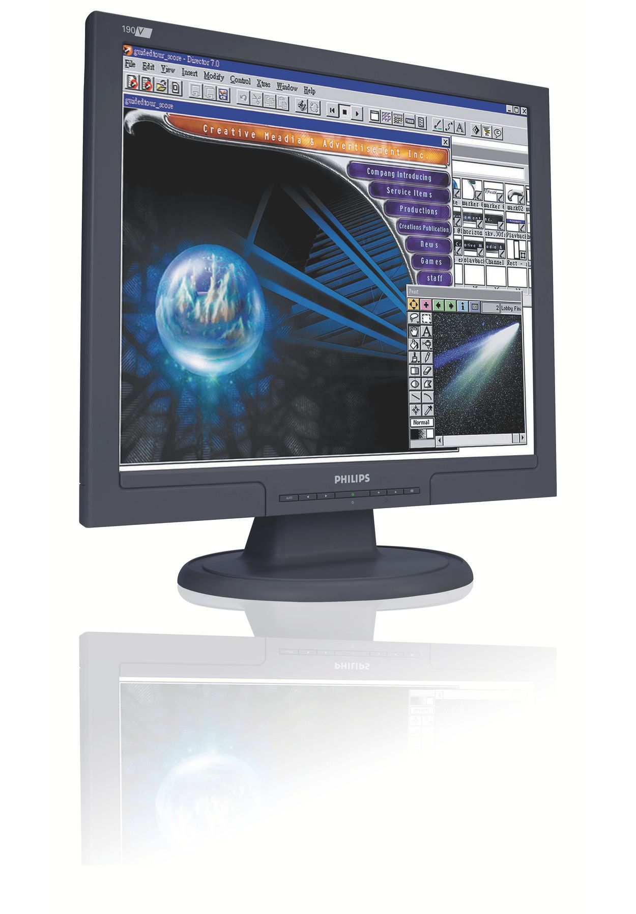 LCD monitor 190V7FB/00 | Philips