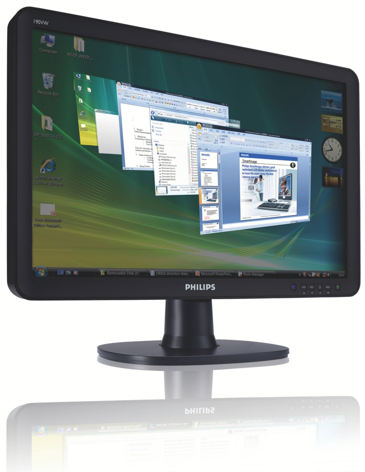 LCD widescreen monitor 190VW8FB/00 | Philips