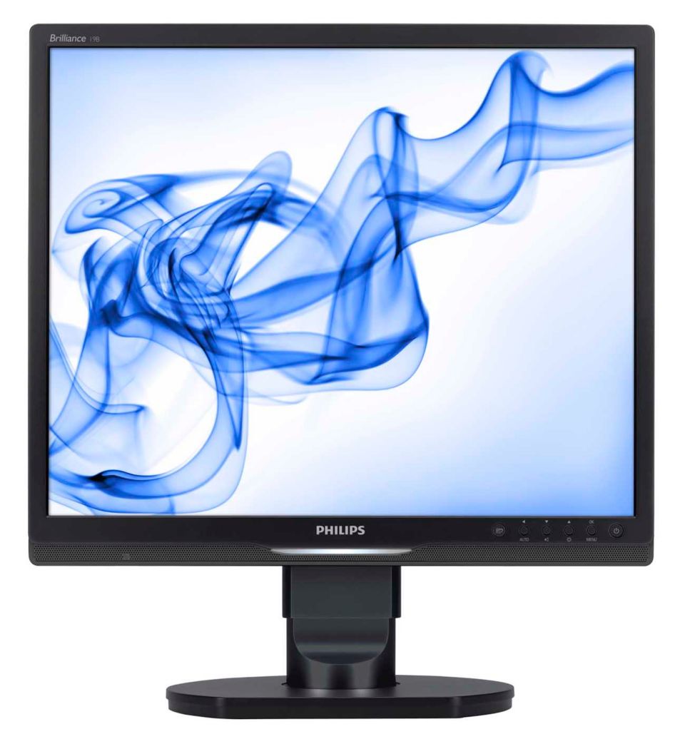 LCD monitor with Ergo base, USB, Audio 19B1CB/69 | Philips