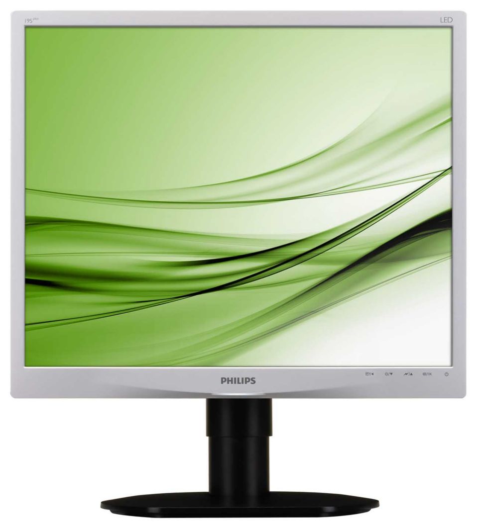 Monitor LCD, lampu latar LED 19S4LCS/00 | Philips