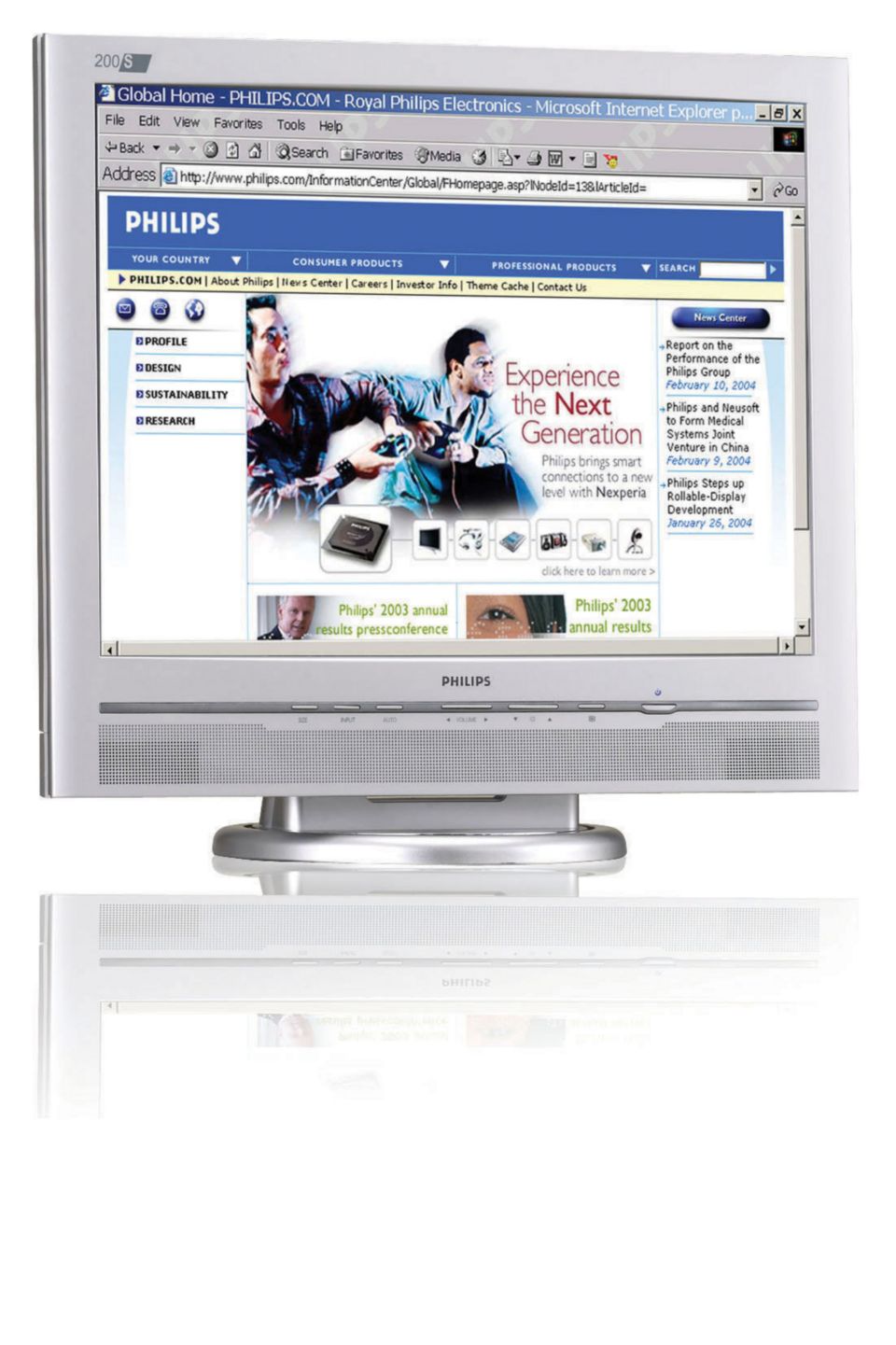 LCD monitor 200S4SS/00 | Philips