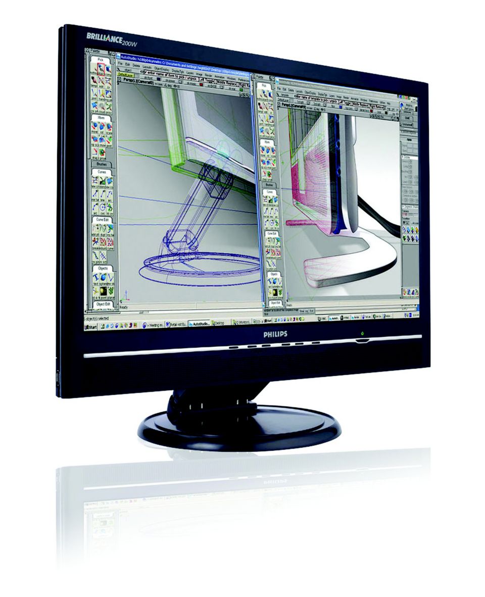 LCD widescreen monitor 200W6CB/27 | Philips