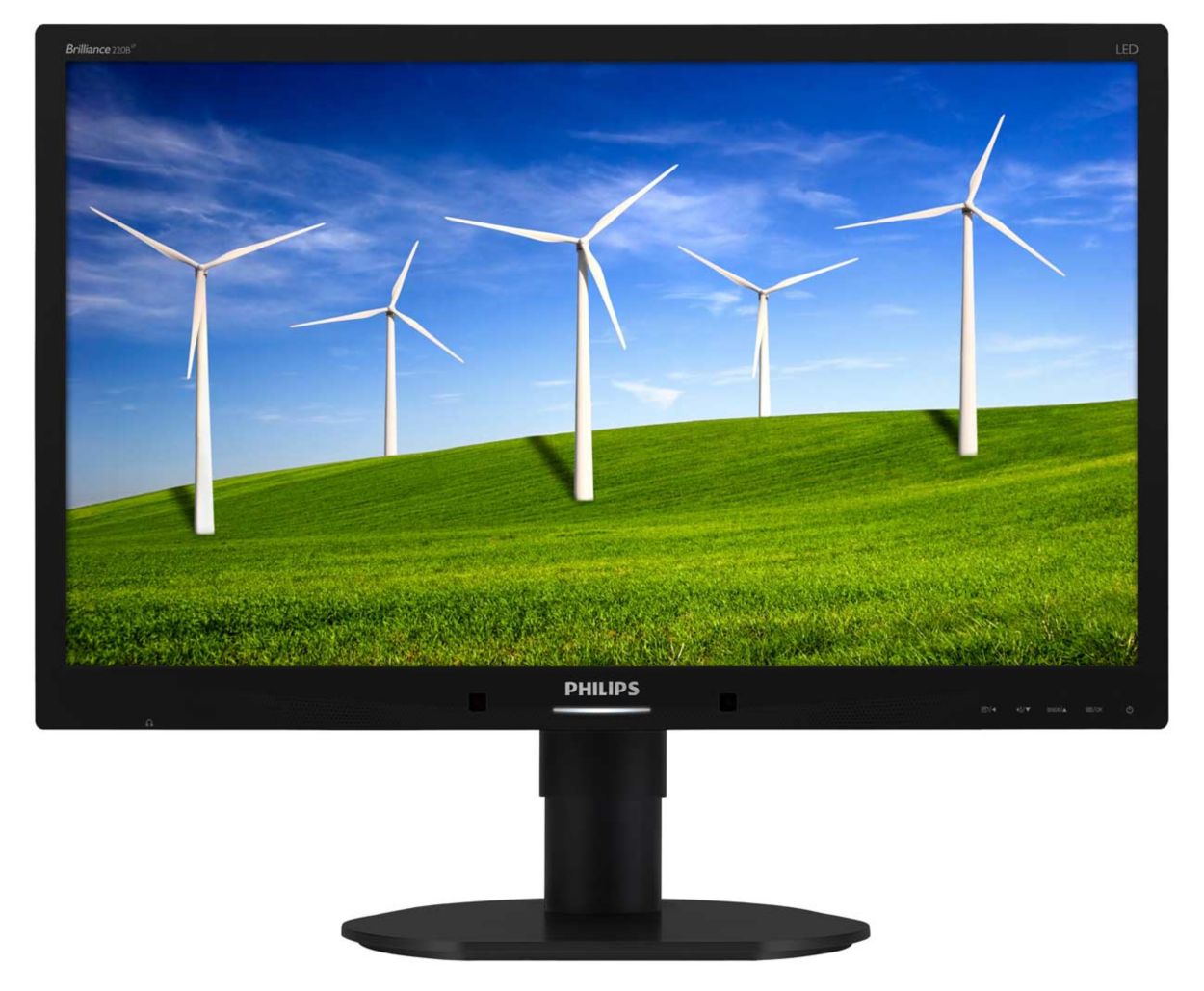 LCD monitor, LED backlight 220B4LPCB/75 | Philips