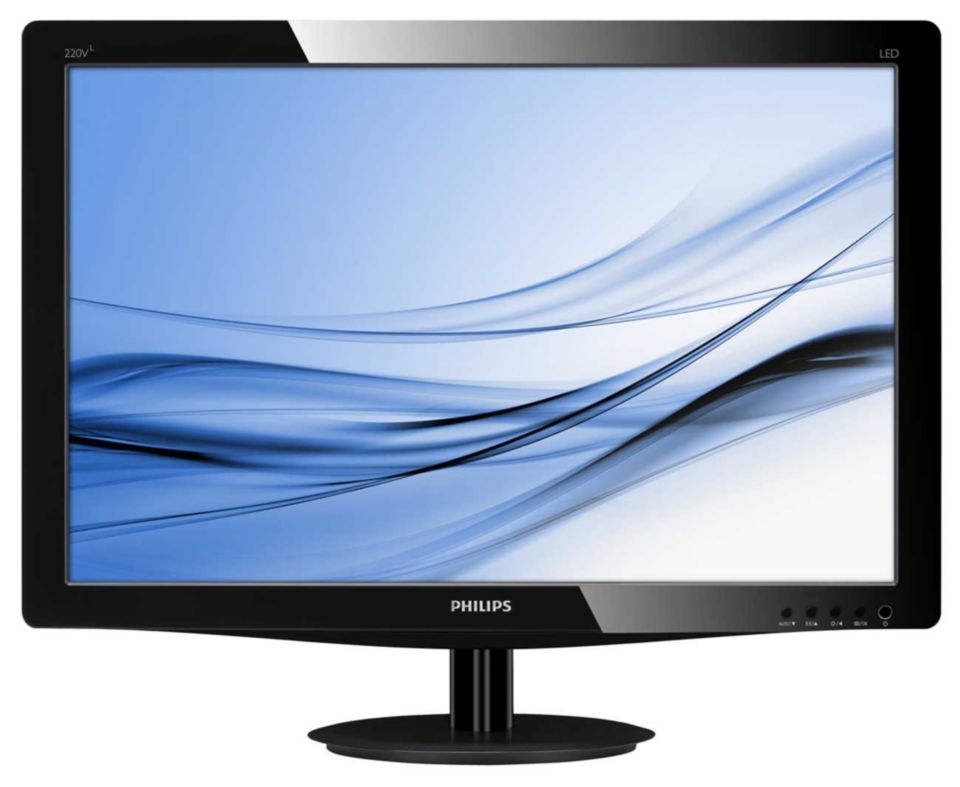 LCD monitor with LED backlight 220V3LSB/00 | Philips