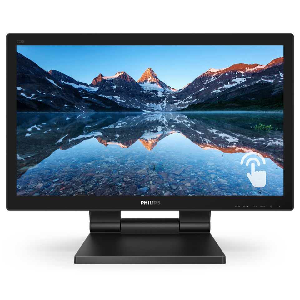 Monitor Monitor LCD LED com SmoothTouch 222B9T/00 | Philips