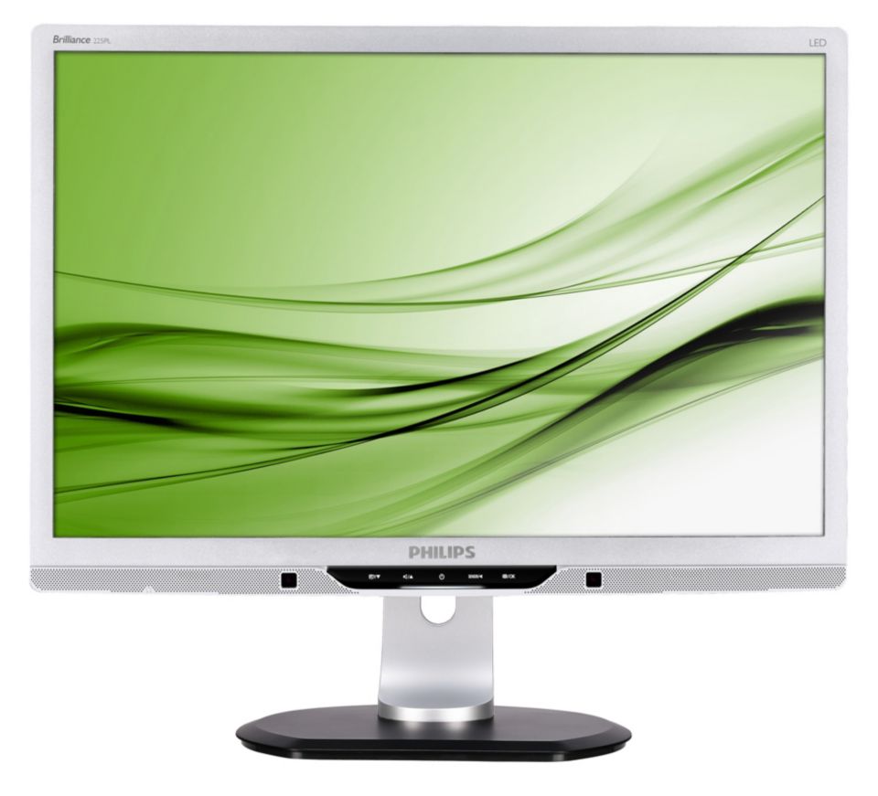 LED monitor with PowerSensor 225PL2ES/00 | Philips
