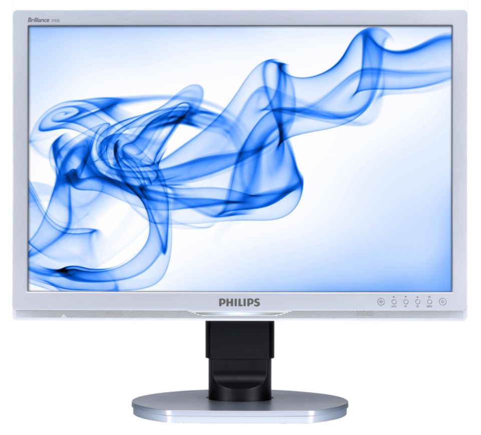 LCD monitor with Ergo base, USB, Audio 240B1CS/00 | Philips