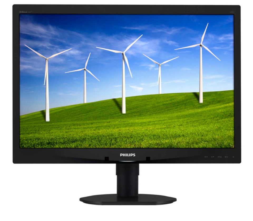 LCD monitor with PowerSensor 240B4LPYNB/75 | Philips