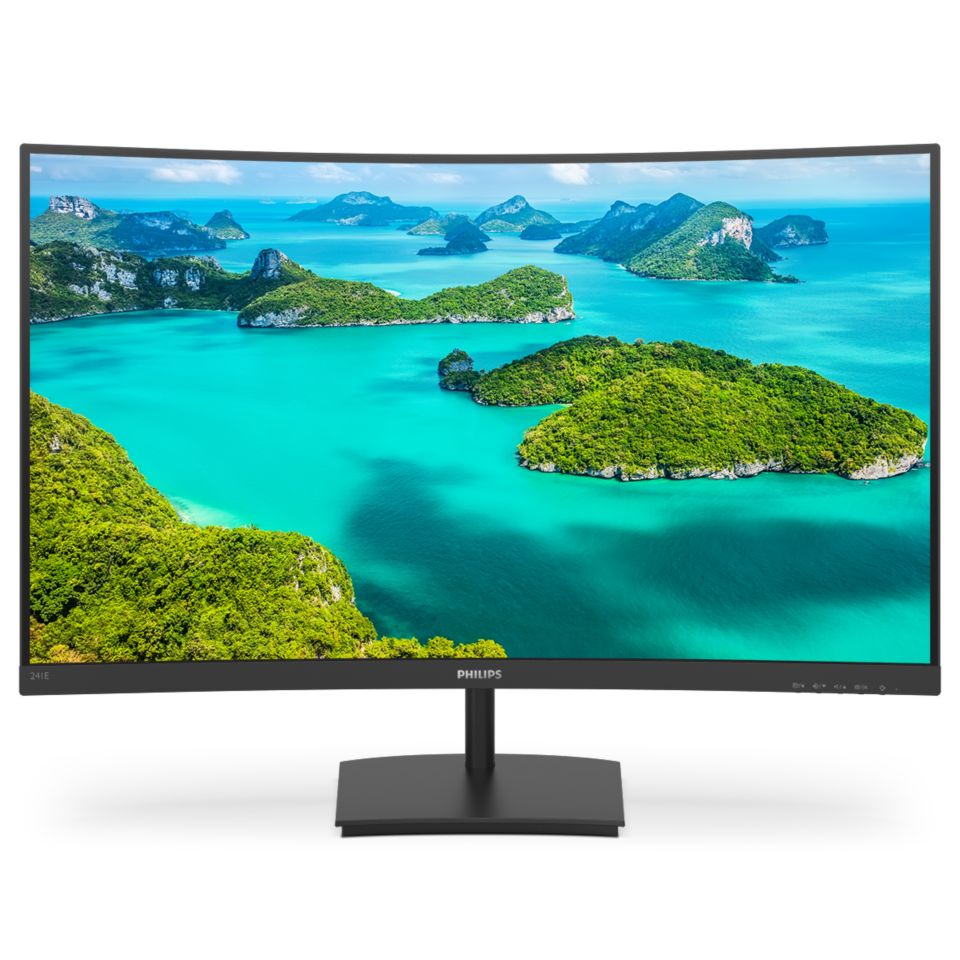 Monitor Full HD Curved LCD monitor 241E1SCA/00 | Philips