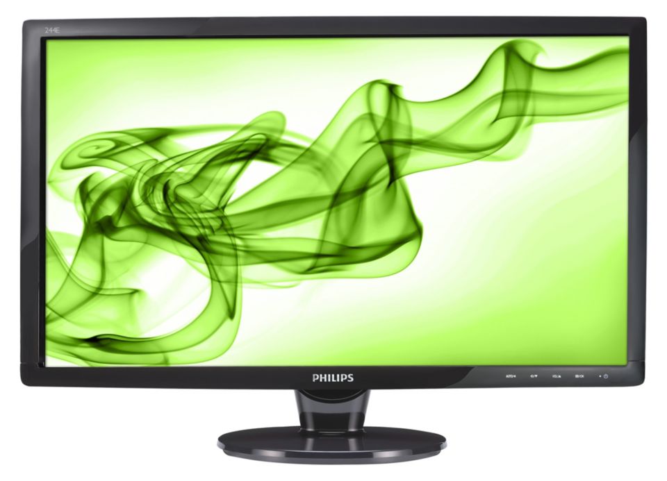 LCD-monitor met HDMI, audio, SmartTouch 244E1SB/00 | Philips