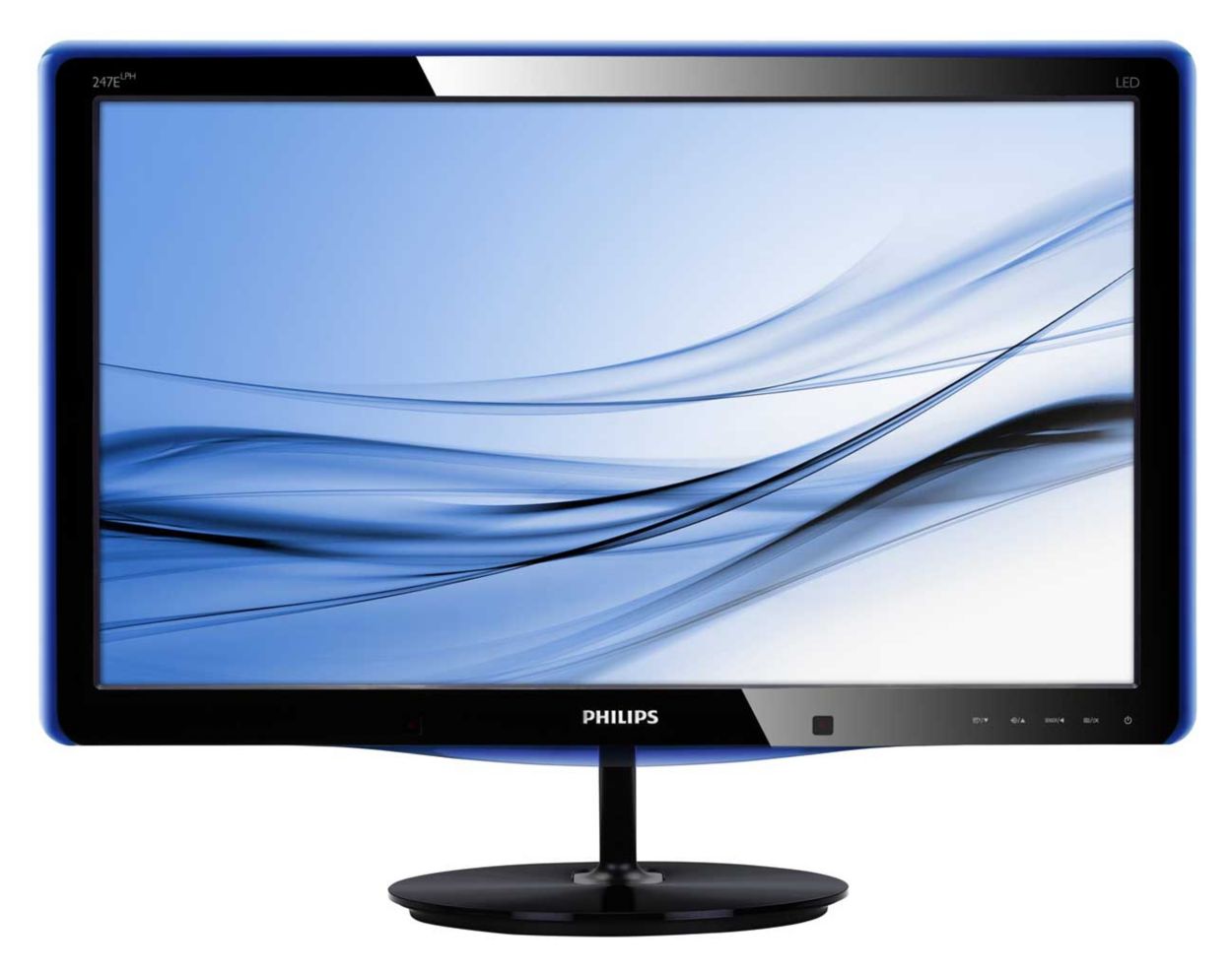LCD monitor, LED backlight 247E3LPHSU2/27 | Philips