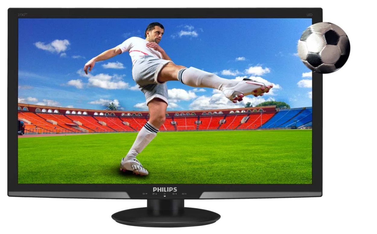 3D LCD monitor, LED backlight 273G3DHSB/00 | Philips