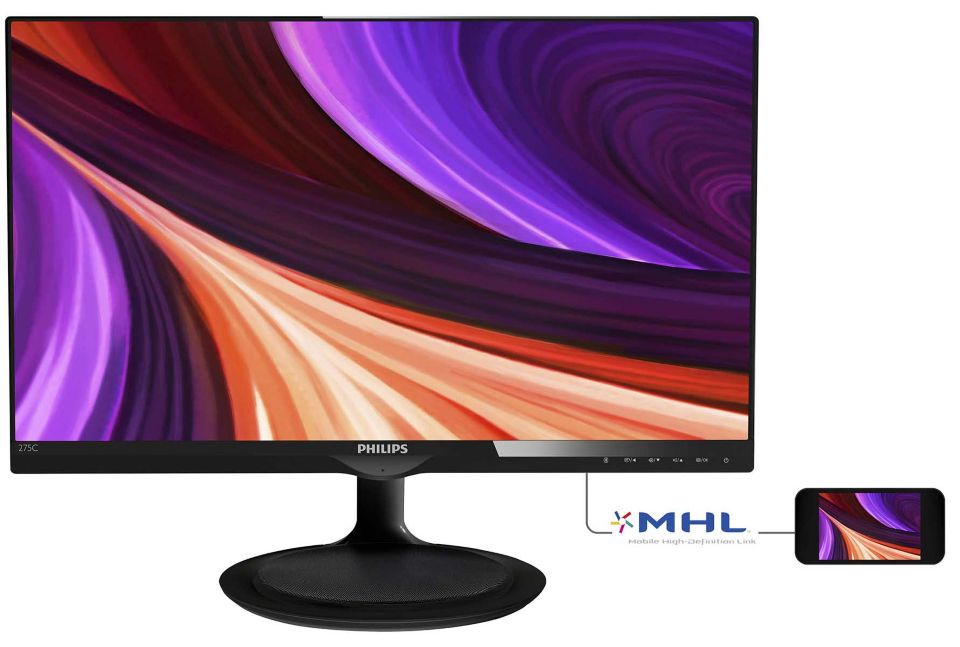 LED-backlit LCD monitor 275C5QHAB/27 | Philips