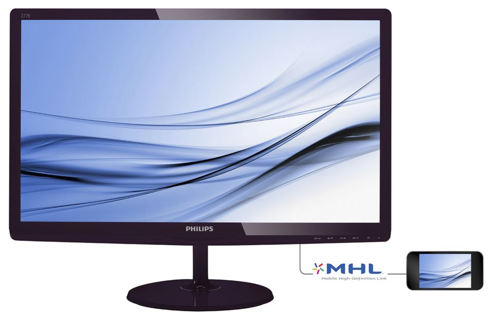 Moniteur LCD avec technologie SoftBlue 277E6EDAD/00 | Philips