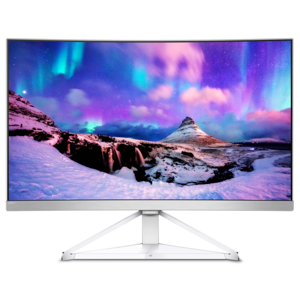 Curved LCD monitor with Ultra Wide-Color 278C7QJCSW/27 | Philips