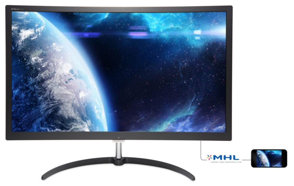 Full HD Curved LCD monitor 279X6QJSW/71 | Philips