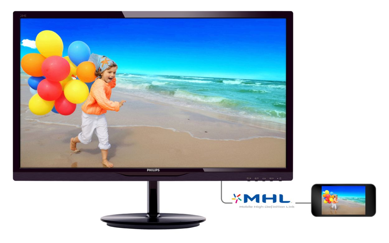 Monitor LCD con SmartImage Lite 284E5QHAD/00 | Philips