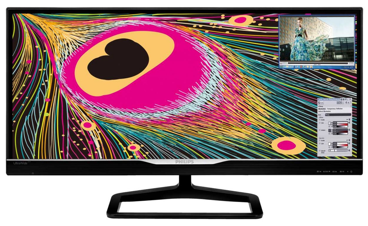 LCD monitor with MultiView 298X4QJAB/27 | Philips